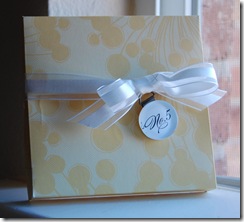 Olive Stamps: Numbered Double Flap Card Box How To